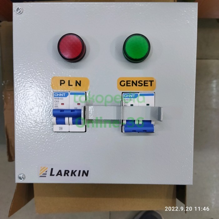 Jual Panel Interlock Switch Pln Ke Genset Chint 2P ( Pengganti Ohm ...