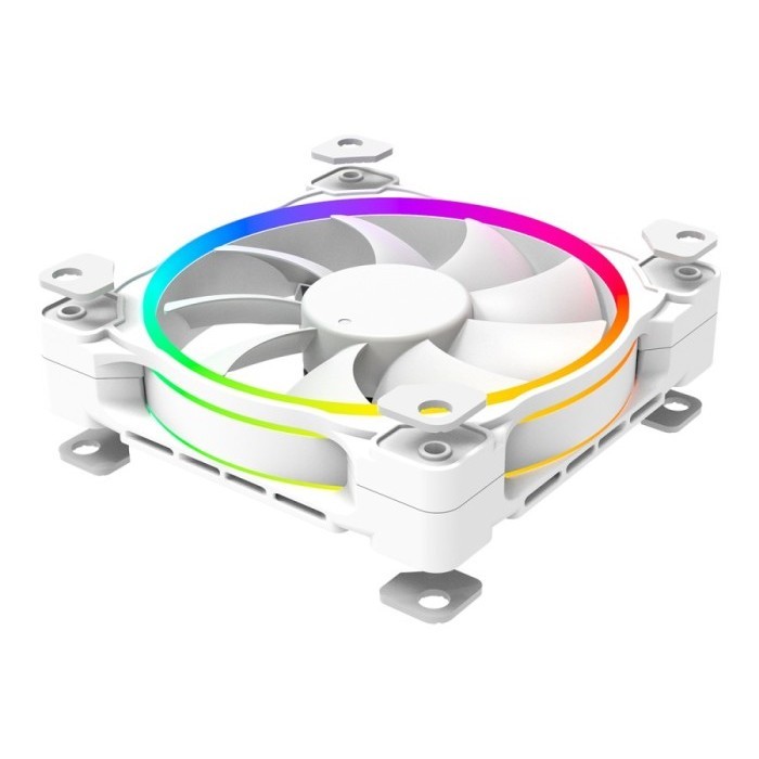 Jual Id-Cooling Zf-12025 Argb Trio Snow 120Mm Addressable Led Sync Pwm Fan | Shopee Indonesia