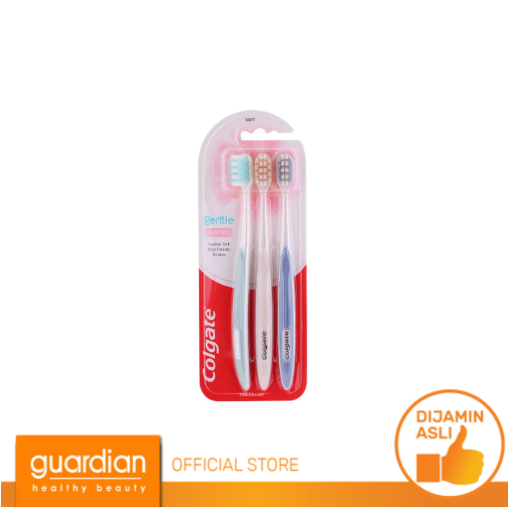 Jual Colgate Toothbrush Gentle Gum Care Pack 3 | Shopee Indonesia