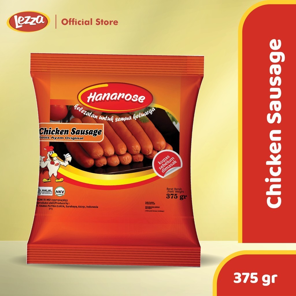 Jual HANAROSE Sosis Ayam Frozen 375Gr | Shopee Indonesia