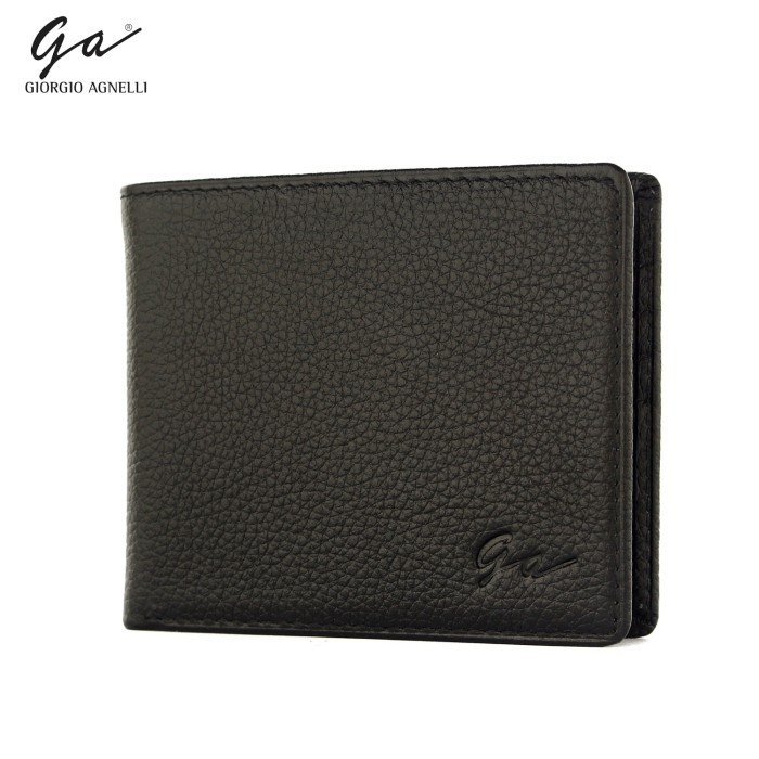 Jual Dompet Kulit Pria Original Branded GA3 Black | Shopee Indonesia
