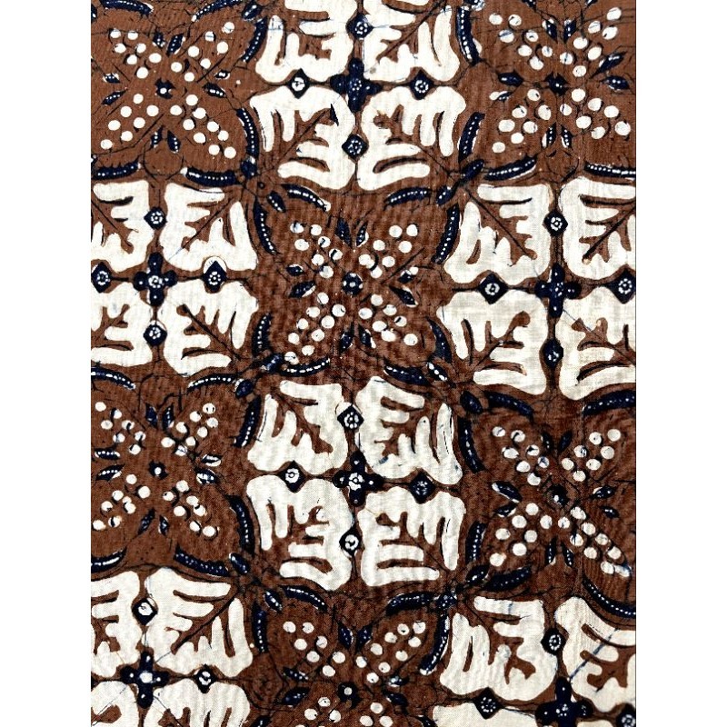 Jual Kain Batik Lawas Tulis Sogan Solo Motif Ceplok | Shopee Indonesia