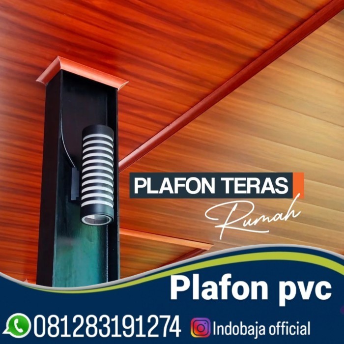 Jual Material Plafon Pvc Minimalis Terpasang | Shopee Indonesia