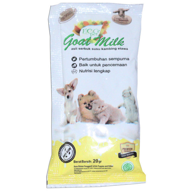 Jual Eco Pet Gold Milk Ori 20 Gr - Susu Untuk Anak Kucing | Shopee Indonesia