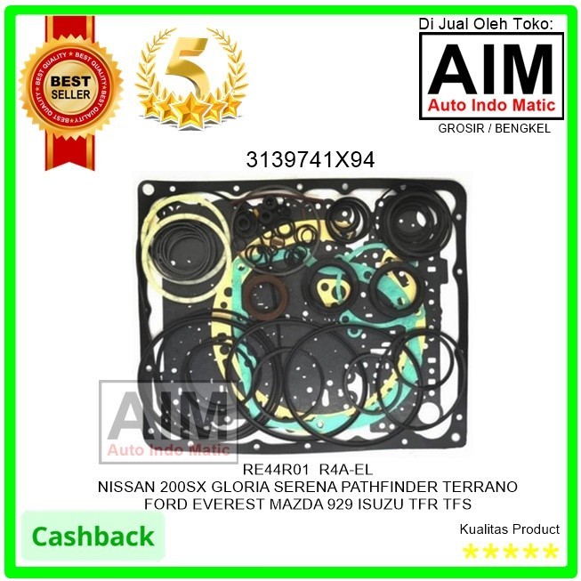 Jual Nissan Patrol Everest Re4r01a Matic Transmisi Packing Set ...