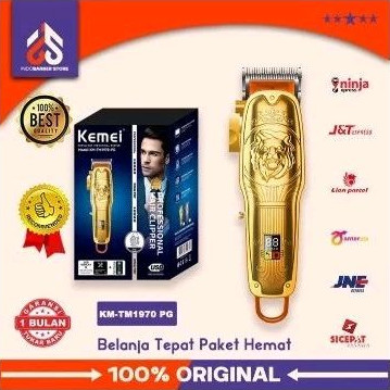 Jual Kemei KM-TM 1970 PG hair clipper mesin cukur rambut Pria ORIGINAL KEMEI Alat Potong Rambut ...