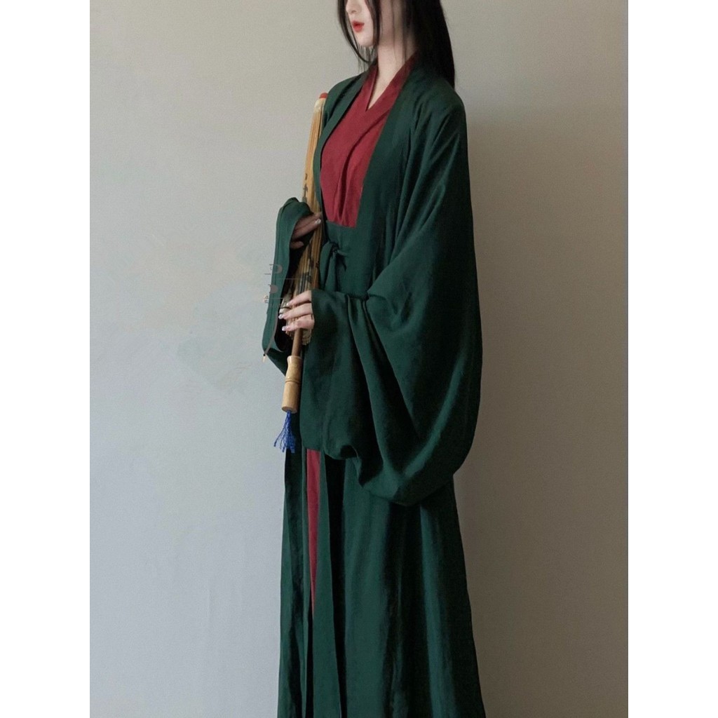 Jual Improved Hanfu Full Set of Men's and Women's Same Ancient Costume ...