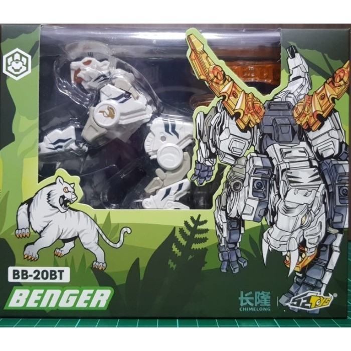 Jual 52Toys BeastBOX BB 20BT Benger Action Figure BB-20BT Tiger Macan ...