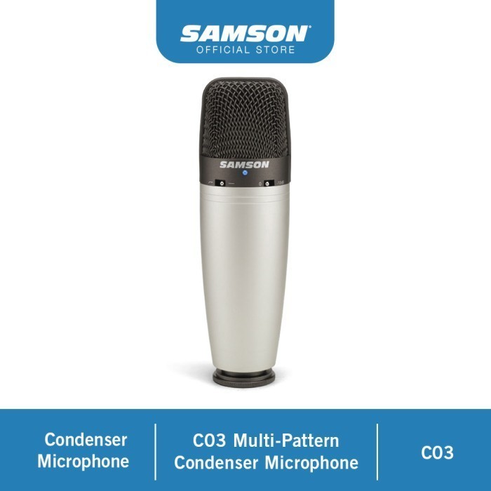 Jual Samson C03 Multi-Pattern Condenser Microphone | Shopee Indonesia