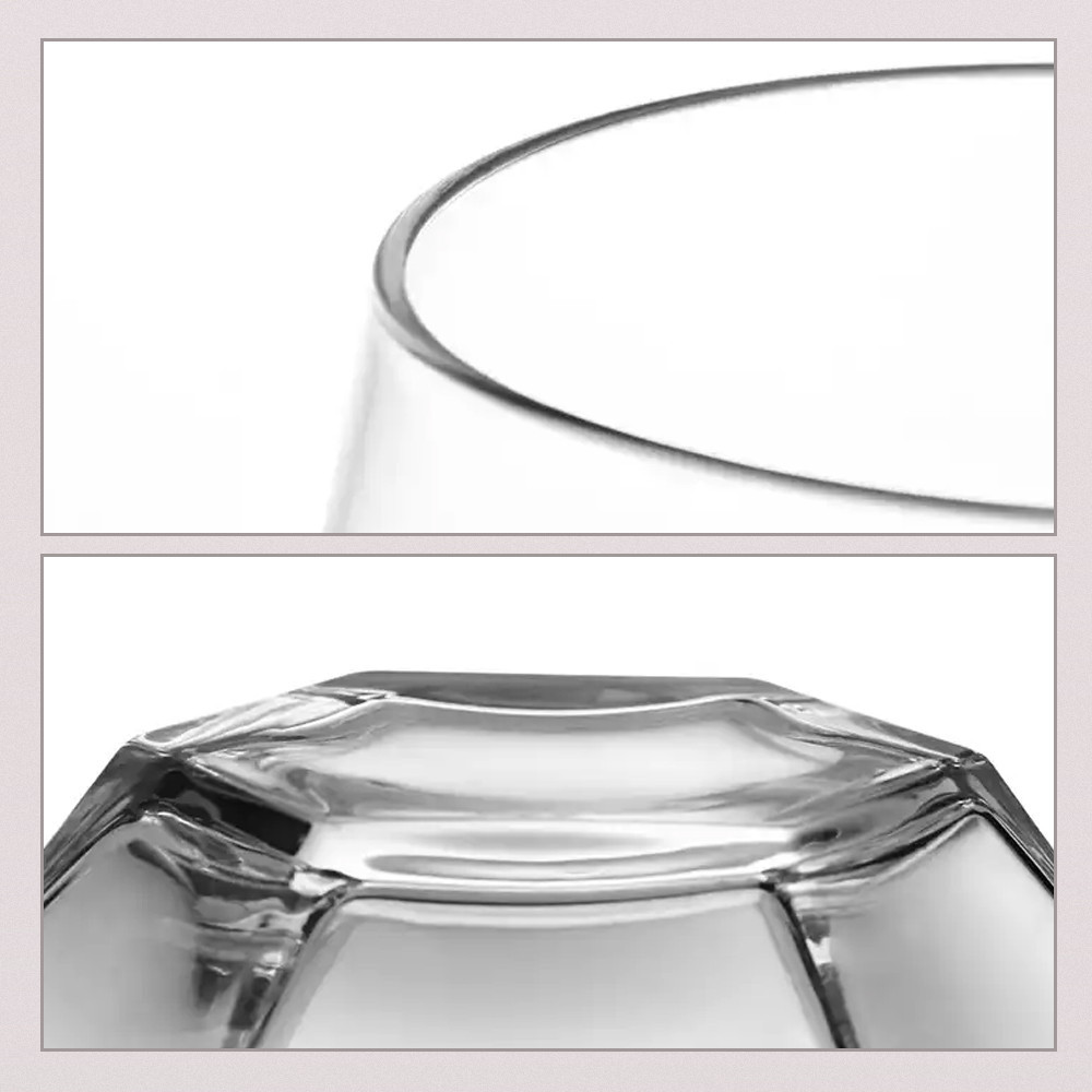 Jual One Two Cups Gelas Minuman Diamond Crystal Borosilicate Glass 310 ...