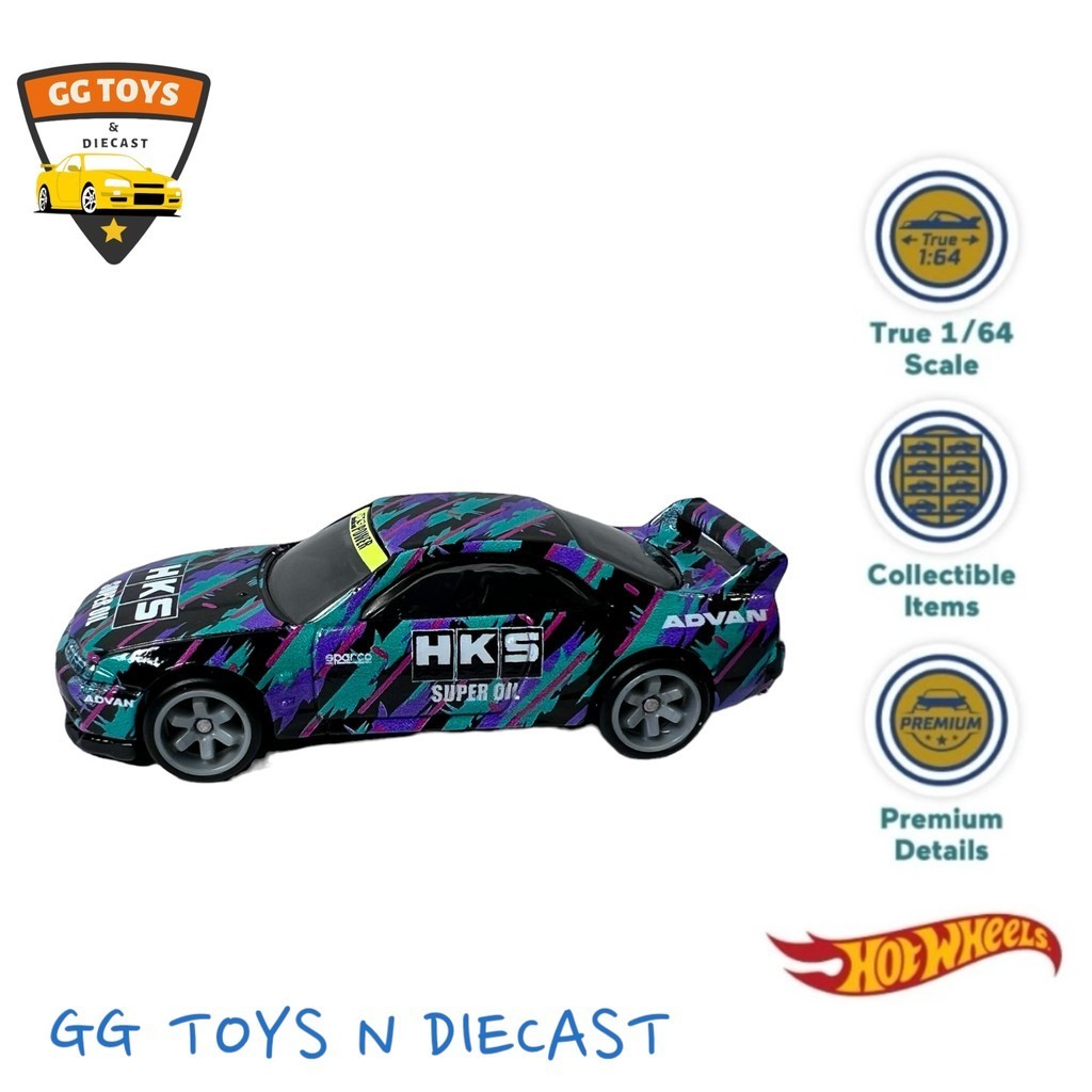 Jual Hotwheels Hot Wheels HW HW HKS Nissan Syline R33 (LOOSE) | Shopee ...