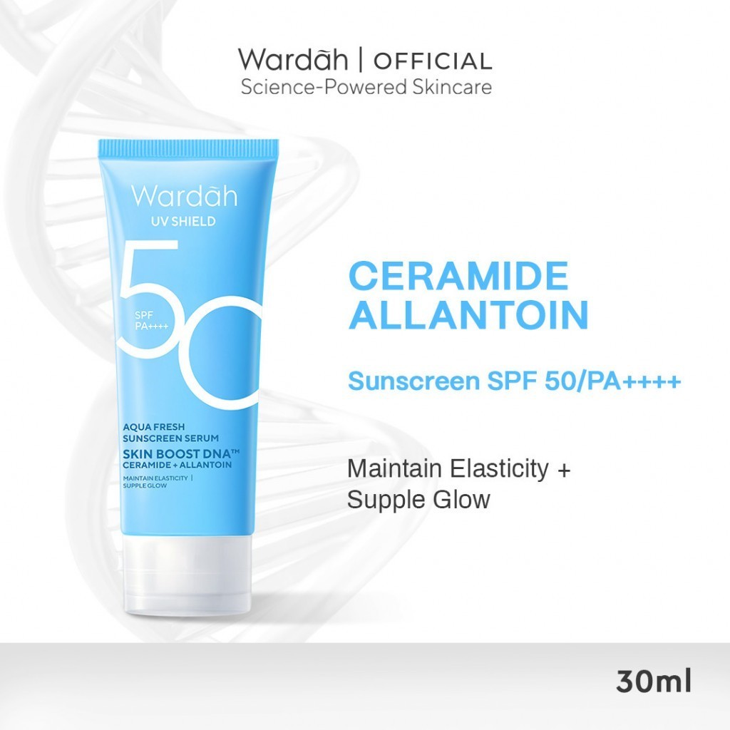 Jual Wardah UV Shield Aqua Fresh Sunscreen Serum SPF 50 PA++++ | Shopee ...