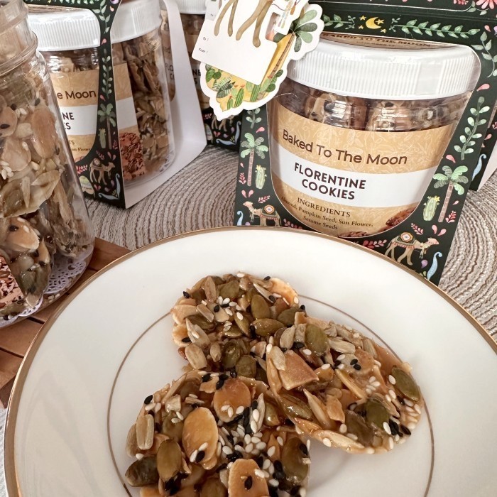 Jual Florentine Cookies Caramel,Caramel Seeds Cookies,Healthy Sna ...