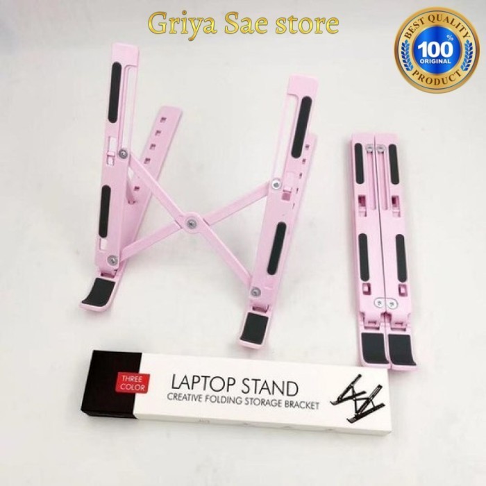 Jual Stand Holder Lipat Adjustable Anti Slip Untuk Laptop Noteok ...