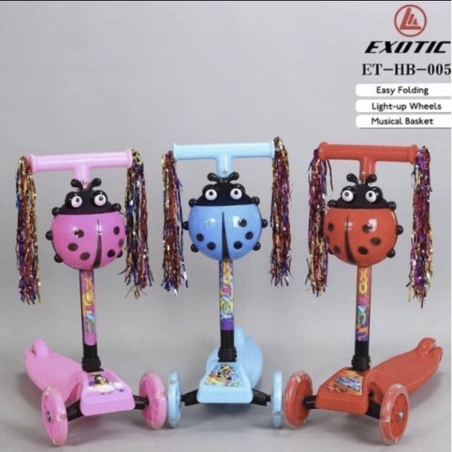Jual Scooter Skuter Otoped Anak Kumbang Musik Exotic | Shopee Indonesia