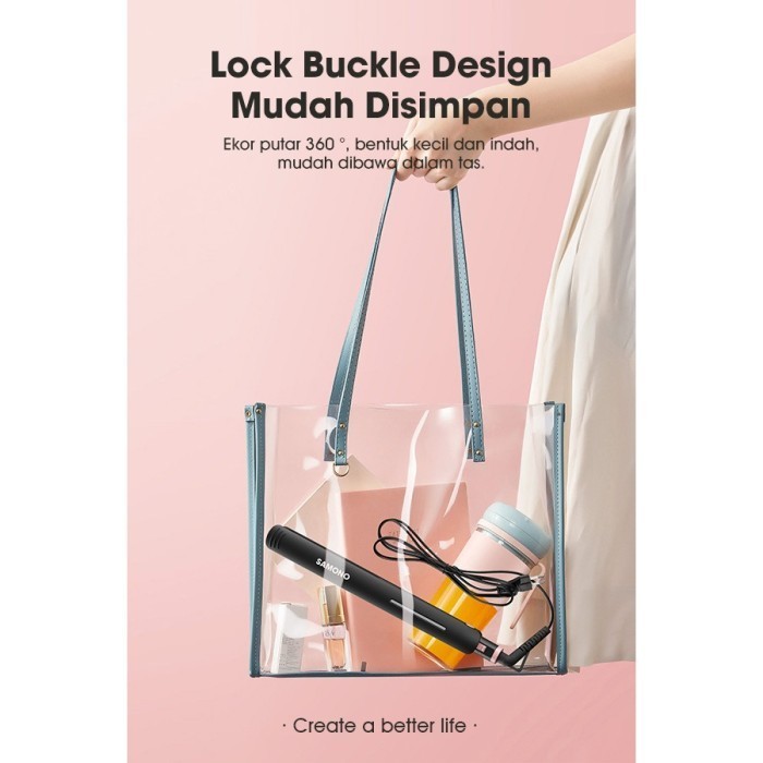 Jual Samono Catokan Rambut Lurus Dan Keriting Led Indikator Sw-Hs20 ...