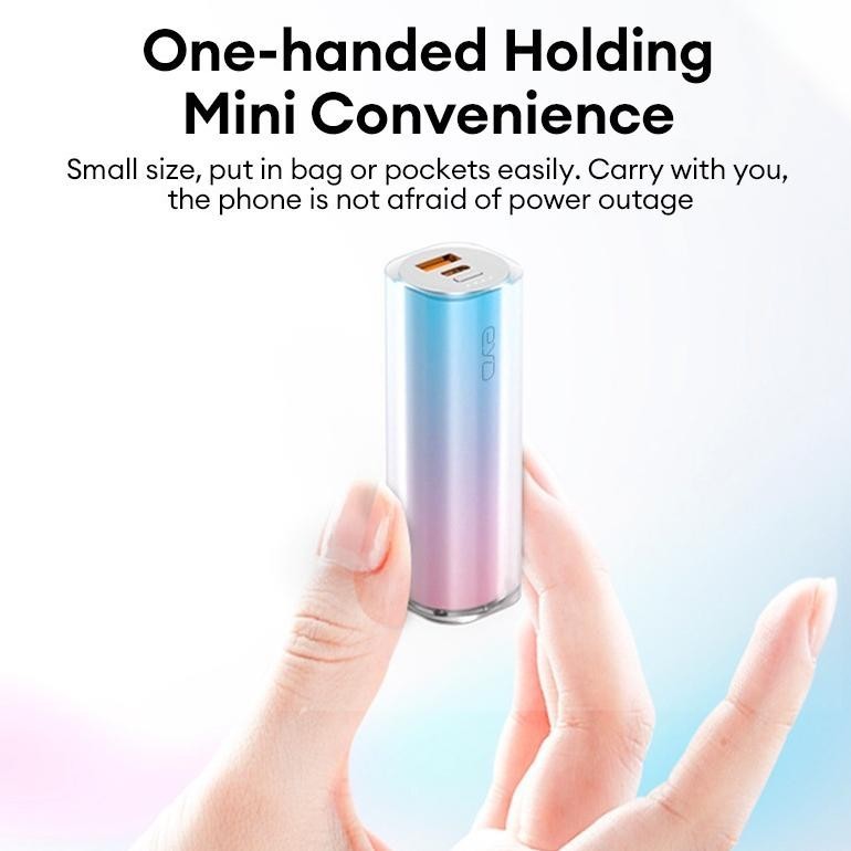 Jual EYD JS21 MINI POWERBANK 5000MAH/22.5W USB/TYPE C FAST CHARGE POWER ...