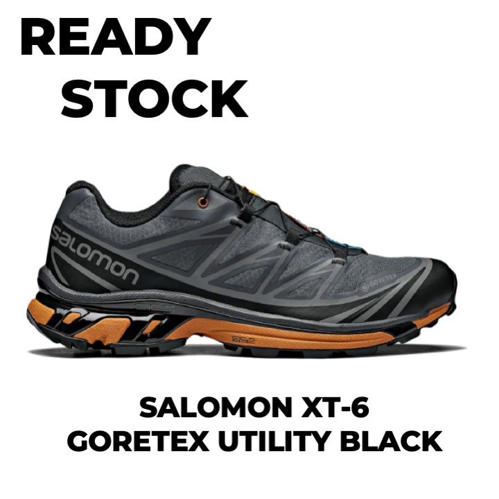 Jual Salomon XT 6 Goretex Utility Black | Shopee Indonesia