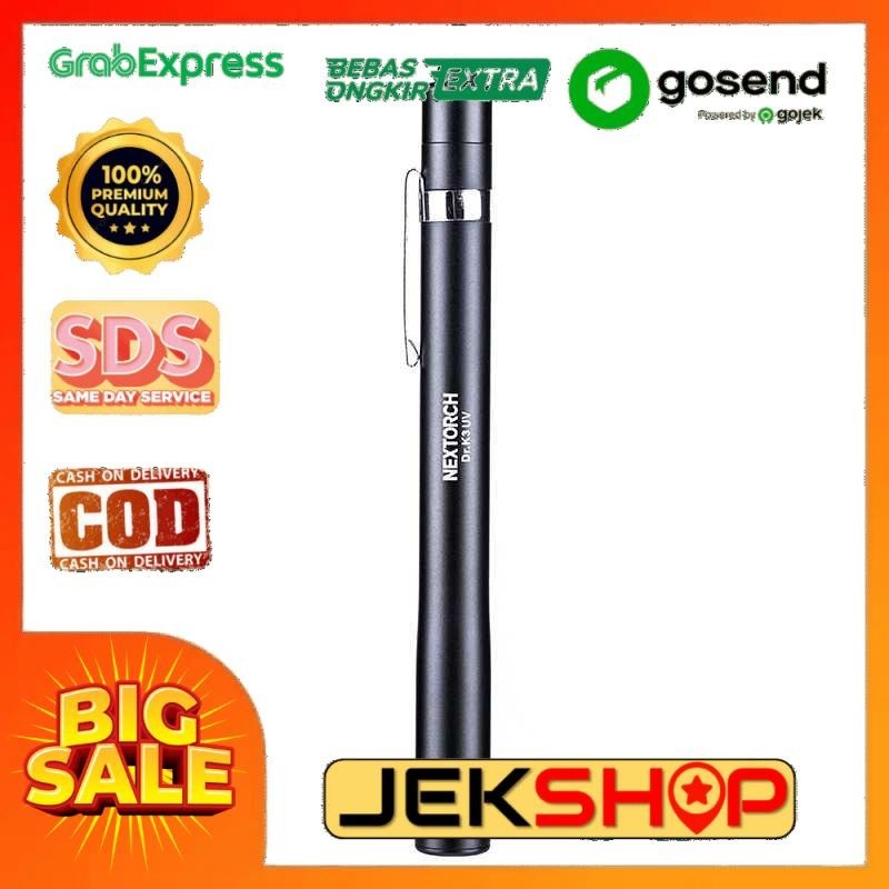Jual Ultraviolet Light Pen Mini Senter LED 365nm - DR.K3 UV NEXTORCH ...