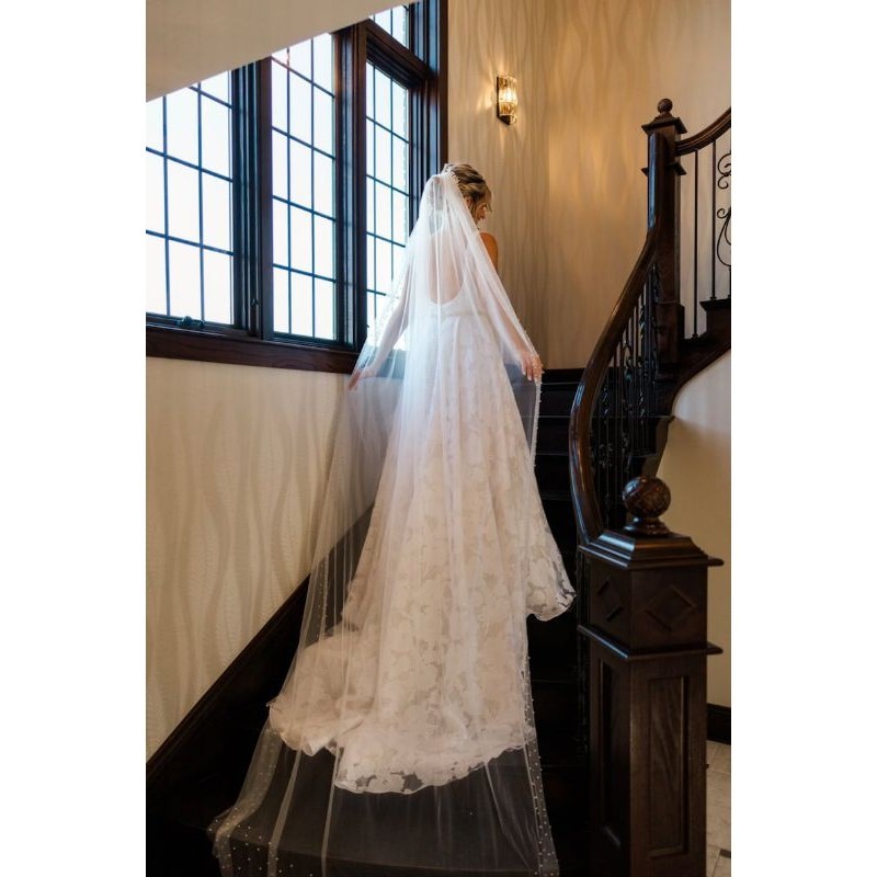 Jual [VM51]wedding veil tulle manik2 2Meter/Bride Veil Kerudung ...