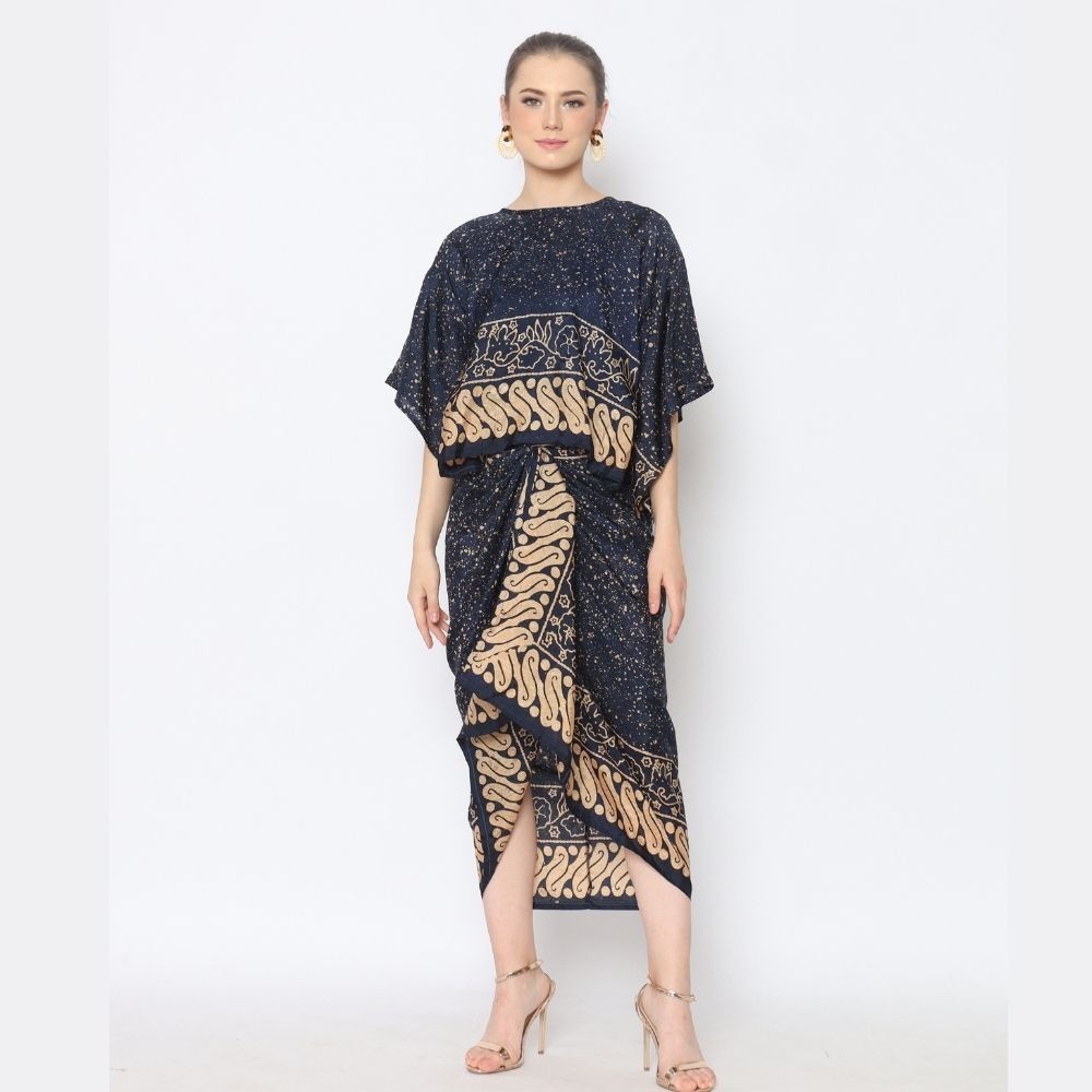 Jual Rinjanie Batik - Dress Infinity Series - Dress Batik Unik - Batik ...