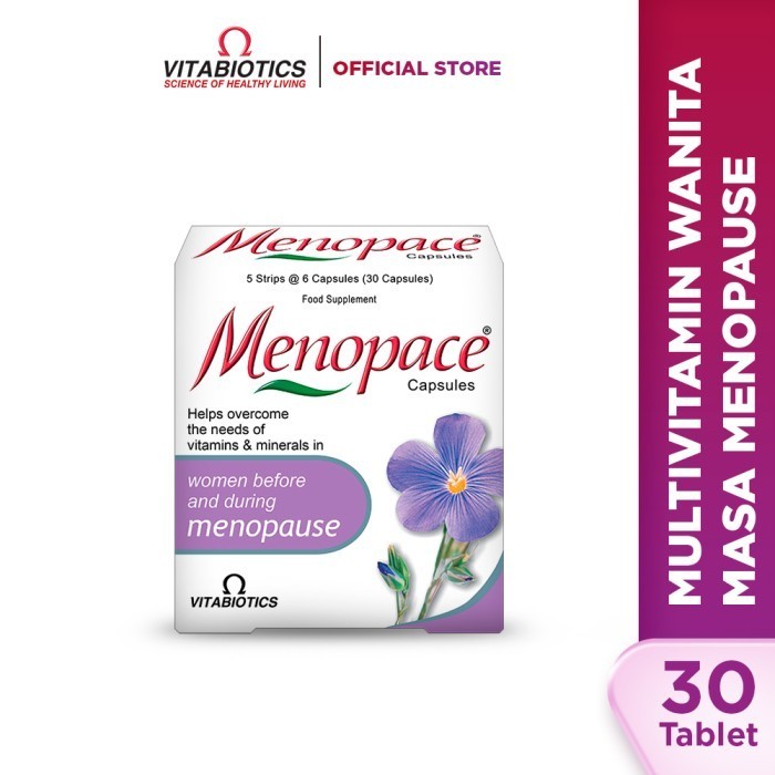 Jual Vitabiotics Menopace 30 Tablet - Multivitamin Wanita Masa ...
