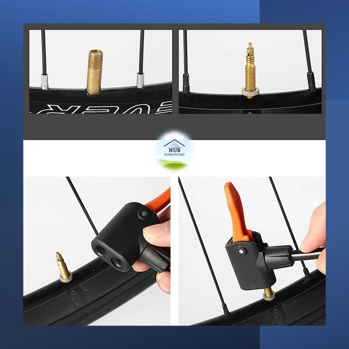 Jual SALE!! POMPA ANGIN BAN SEPEDA MOTOR SERBAGUNA PORTABLE PUMP POMPA ...