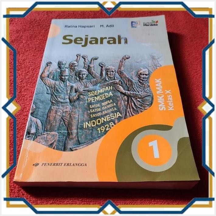 Jual [885] SEJARAH SMK/MAK KELAS X KURIKULUM MERDEKA ERLANGGA | Shopee Indonesia