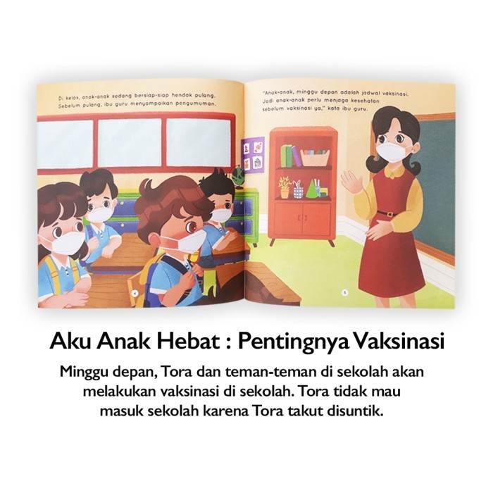 Jual Buku Aku Anak Hebat Pentingnya Vaksinasi Erlangga Read A Story ...