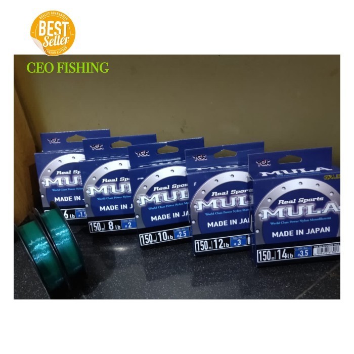 Jual Senar Nylon Nilon Ygk Mula Galis 6 Lb | Shopee Indonesia