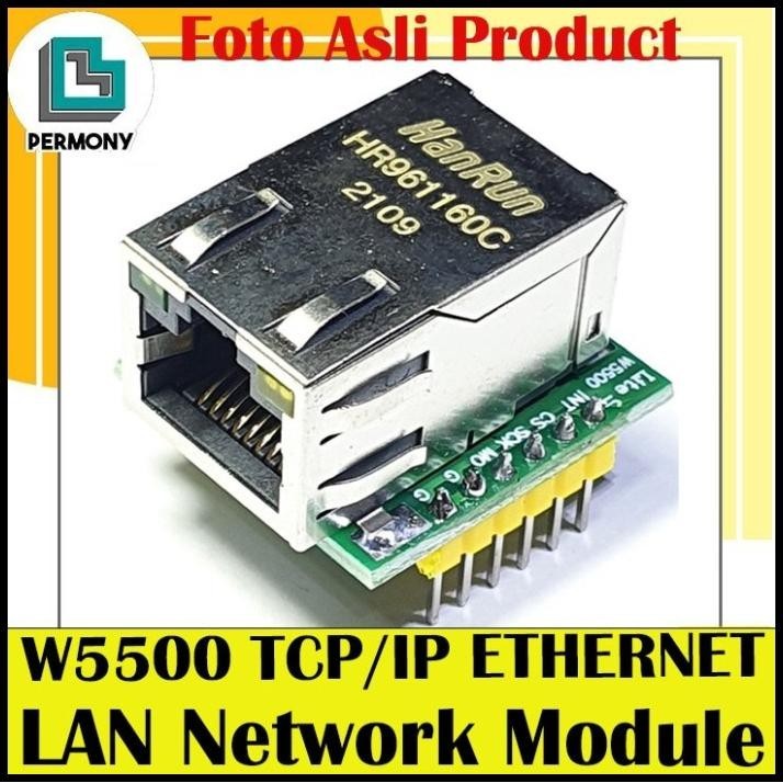Jual GRATIS ONGKIR W5500 ETHERNET MODULE TCP/IP USR-ES1 ESP8266 ESP32 INTERNET | Shopee Indonesia