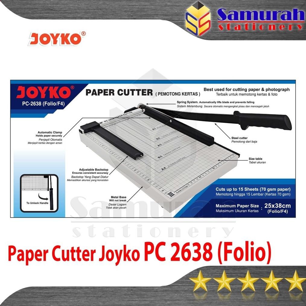 Jual Lagi Promooo !!! Paper Cutter F4 Joyko Pc 2638 / Mesin Pemotong ...