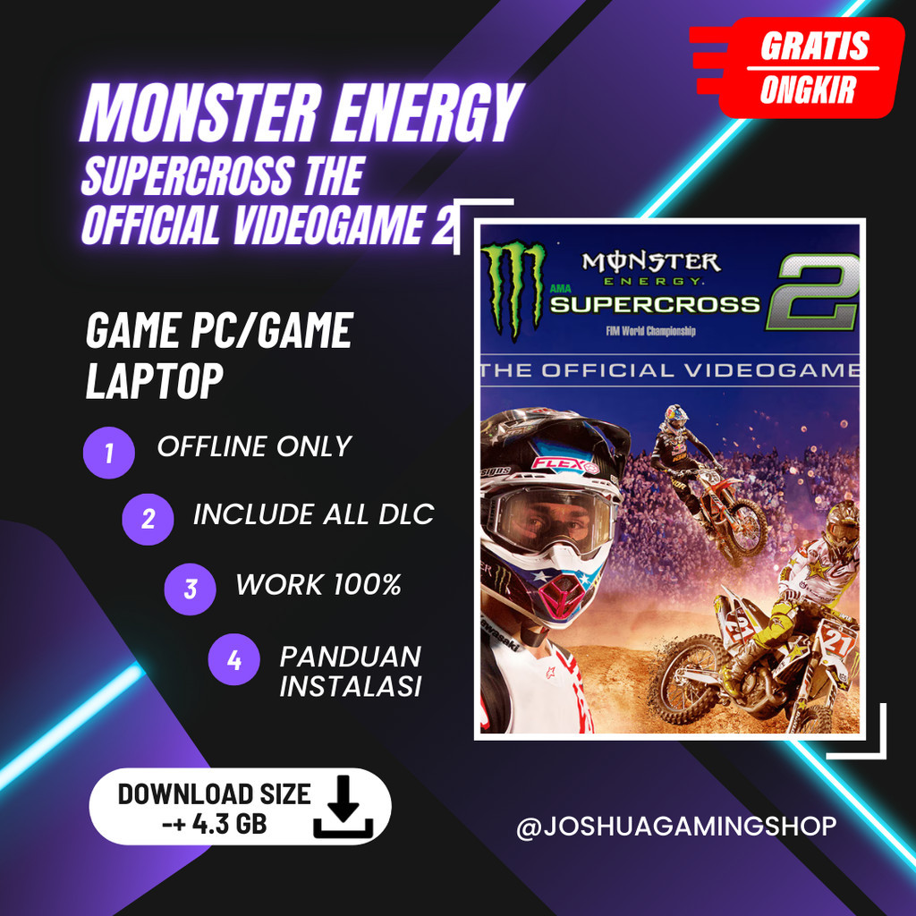 Jual Monster Energy Supercross - The Official Videogame 2 - PC Game ...