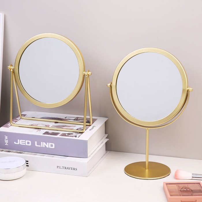 Jual VINTAGE DESK MIRROR / CERMIN RUSTIC / KOREAN STYLE MIRROR /KACA ...