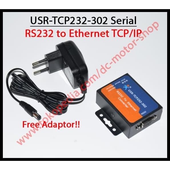 Jual BEST DEAL INDUSTRIAL SERIAL RS 232 RS232 TO ETHERNET TCP/IP ...