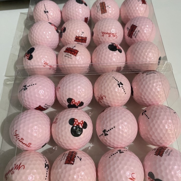 Jual DISNEY MINNIE MOUSE GOLF BALL PEARL PINK JAPAN | Shopee Indonesia