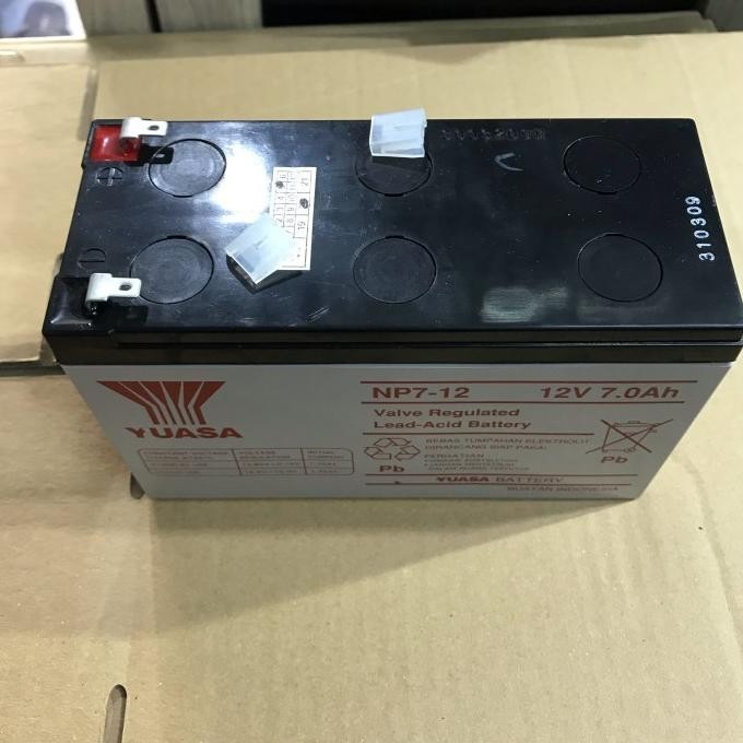 Jual New!! Aki Baterai Kering Ups Leoch / Yuasa Np7-12 12V 7Ah | Shopee Indonesia
