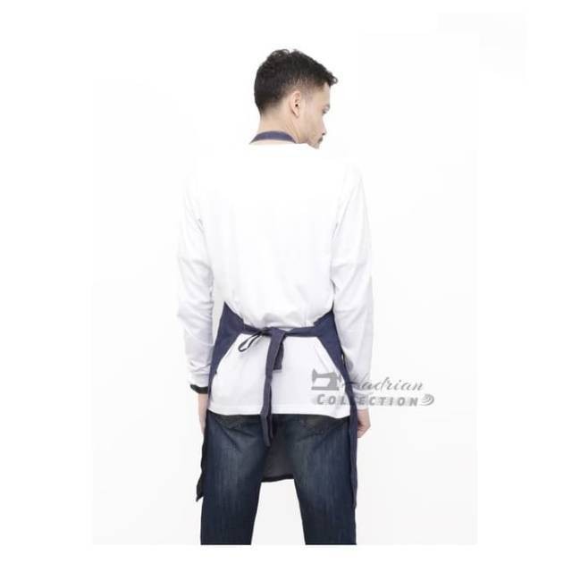 Jual Celemek Apron Denim Celemek Pria Dan Wanita Celemekmasak | Shopee ...