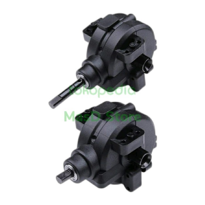 Jual GEAR DIFF GEARBOX FULLSET FRONT & REAR HSP FF XSTR BRONTO RC 1/10 ...