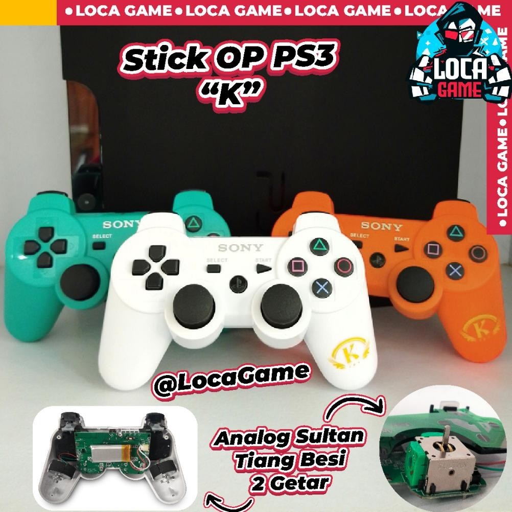 Jual STIK STICK PS3 OP ORI PABRIK WARNA "KING" ANALOG BESI | ANDROID | PC | IOS | ANDROID TV ...