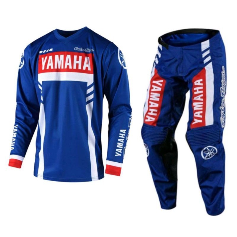 Jual JERSEY GP YAMAHA RS1 SET CUSTOM TLD JERSET BLUE MOTOCROSS ENDURO ...