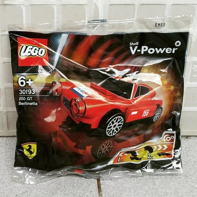 Jual POLYBAG SHELL X LEGO RACERS 30193 FERRARI 250 GT BERLINETTA ...