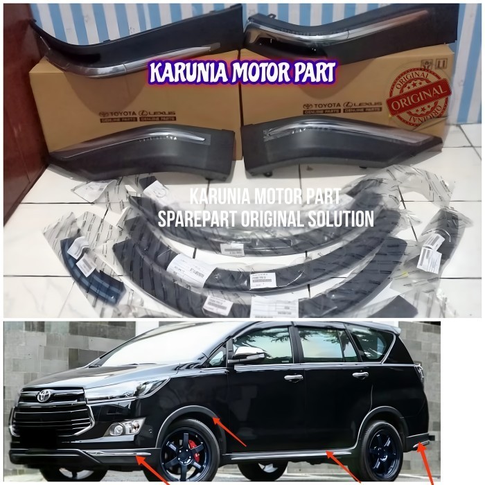 Jual Jual!! Bodykit Body Kit Innova Reborn Venturer 2016-2020 12Pcs Original | Shopee Indonesia