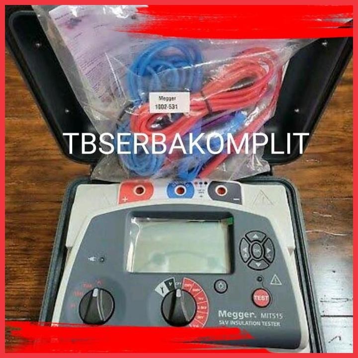 Jual (sumb) megger mit515 high voltage 5kv insulation tester 5 kv mit ...