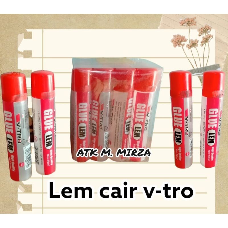 Jual Lem merk V-tro - 50 ml | Shopee Indonesia