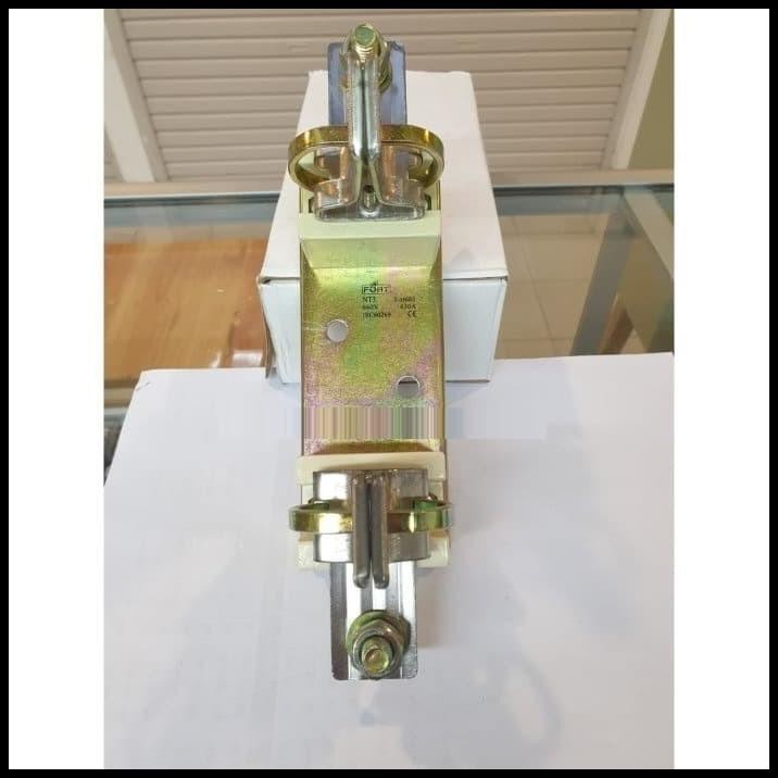 Jual TERMURAH NH FUSE HOLDER NH-3 630A DUDUKAN KAKI METAL FORT NH3 NT-3 ...