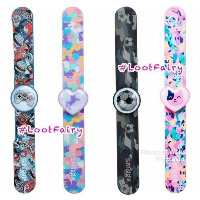 Jual New Sale Smiggle Illusion Light Up Slapband - Gelang Tangan ...