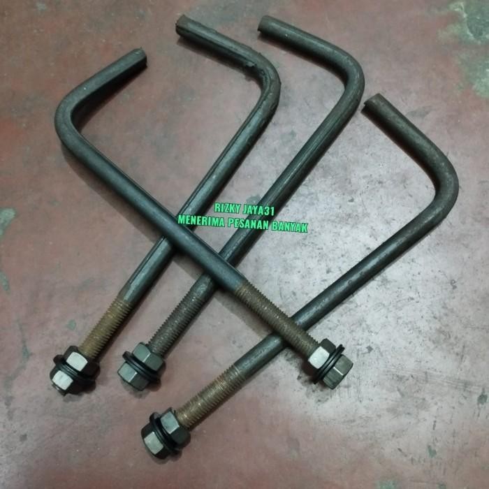 Jual Angkur Besi Hitam / Anchor Bolt L - 16Mm X 30Cm Cod Dan Best ...