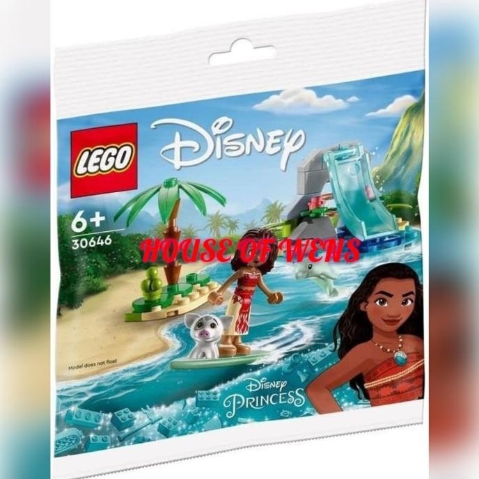 Jual Lego 30646 Moana'S Dolphin Cave 6+ 47 Pcs Original Limited Edition ...