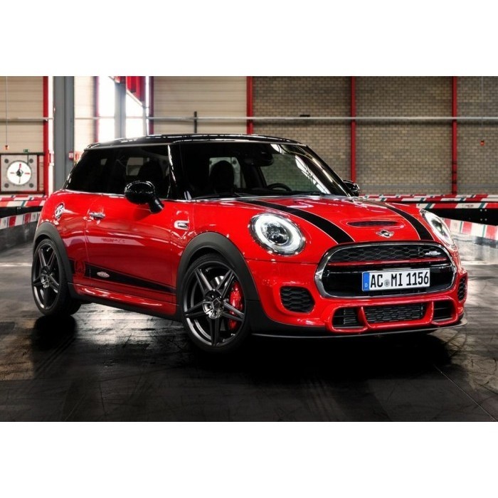 Jual MINI F56 F57 JCW JOHN COOPER WORKS FRONT GRILL CHILLI RED ...